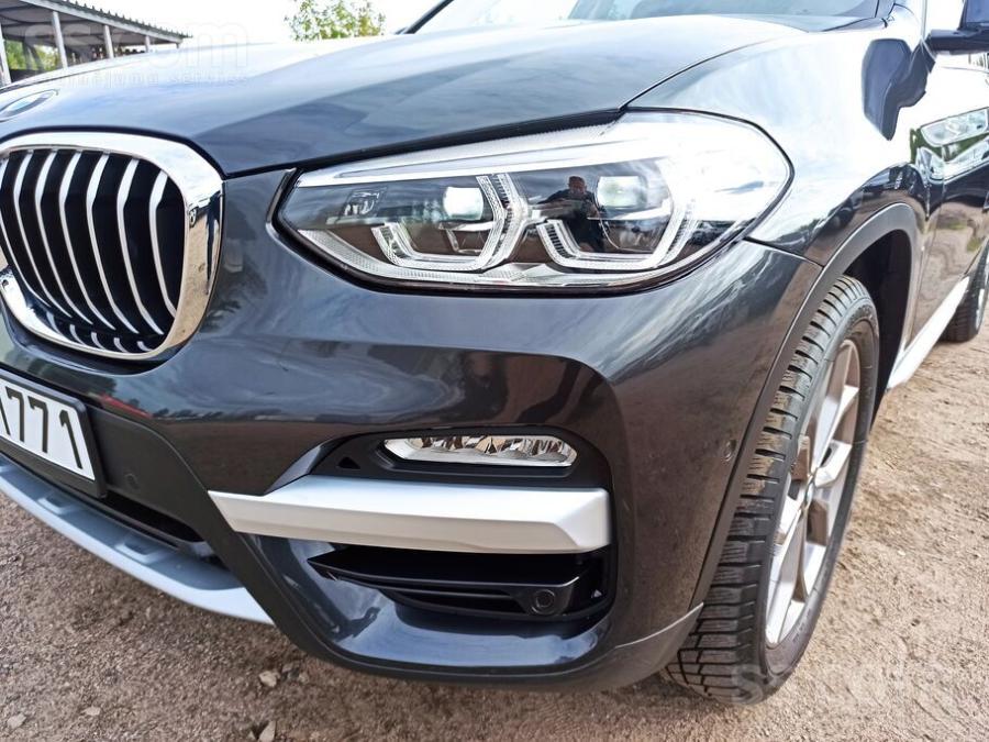 Grey BMW X3 2019 in Daugavpils, with an engine capacity of 2.00 L and mileage of 0 thousand km for 25700 €, photo 12 on AUTOMOTO.COM.LV