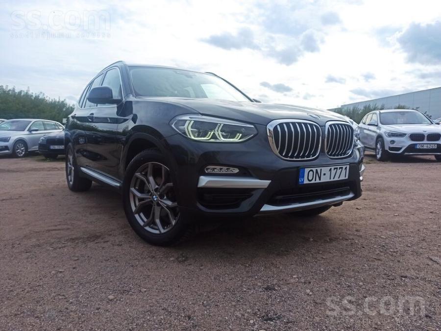 Grey BMW X3 2019 in Daugavpils, with an engine capacity of 2.00 L and mileage of 0 thousand km for 25700 €, photo 1 on AUTOMOTO.COM.LV