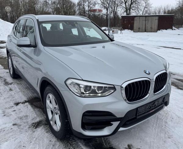 Grey BMW X3 2020 in Panevezys, with an engine capacity of 2.99 L and mileage of 138 thousand km for 22900 €, photo 1 on AUTOMOTO.COM.LV
