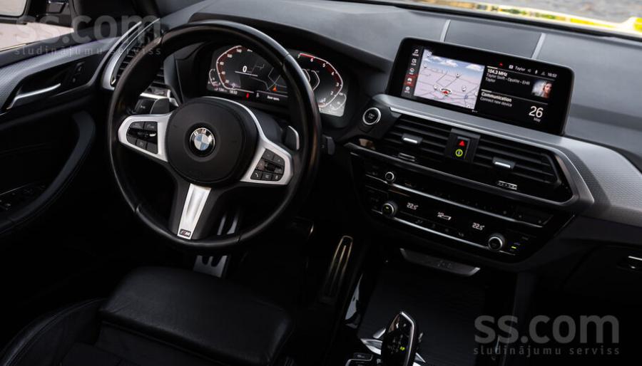 Pelēks BMW X3 2020 Jelgava, ar dzinēja tilpumu 2.00 L un nobraukumu 210 tūkst. km par 23250 €, foto 13 vietnē AUTOMOTO.COM.LV
