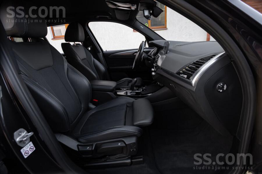 Pelēks BMW X3 2020 Jelgava, ar dzinēja tilpumu 2.00 L un nobraukumu 210 tūkst. km par 23250 €, foto 16 vietnē AUTOMOTO.COM.LV