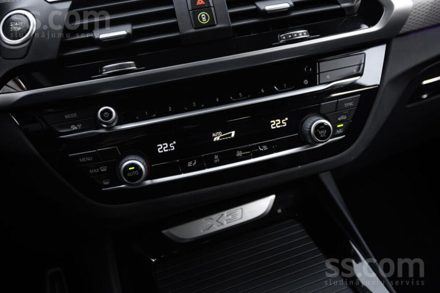 Pelēks BMW X3 2020 Jelgava, ar dzinēja tilpumu 2.00 L un nobraukumu 210 tūkst. km par 23250 €, foto 19 vietnē AUTOMOTO.COM.LV