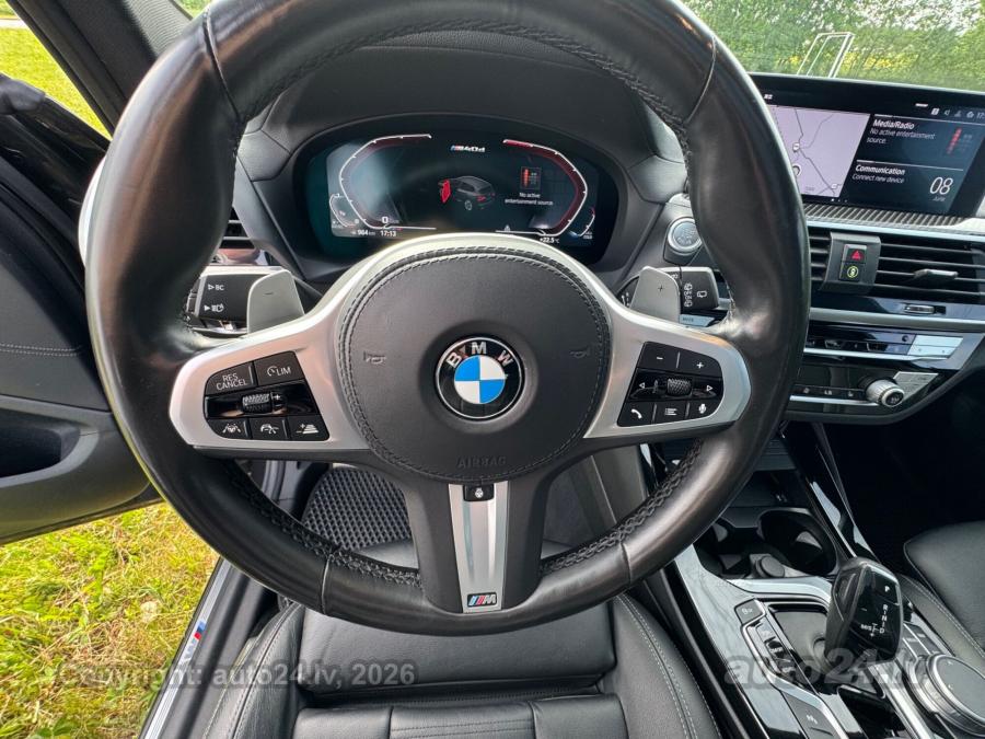 Grey BMW X3 2020 in Tallinn, with an engine capacity of 3.00 L and mileage of 115 thousand km for 41000 €, photo 11 on AUTOMOTO.COM.LV