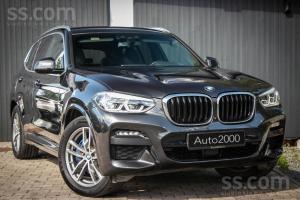 Grey BMW X3 2020 in Tukums, with an engine capacity of 2.00 L and mileage of 151 thousand km for 27990 €, photo  on AUTOMOTO.COM.LV