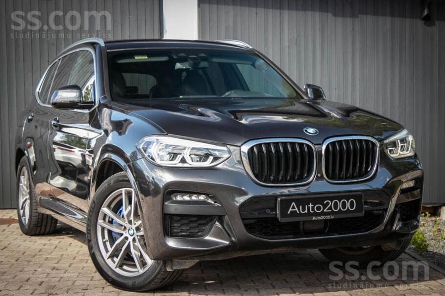 Pelēks BMW X3 2020 Tukums, ar dzinēja tilpumu 2.00 L un nobraukumu 151 tūkst. km par 27990 €, foto 1 vietnē AUTOMOTO.COM.LV