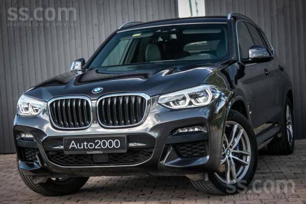Grey BMW X3 2020 in Tukums, with an engine capacity of 2.00 L and mileage of 151 thousand km for 27990 €, photo 2 on AUTOMOTO.COM.LV