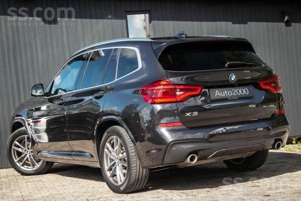 Grey BMW X3 2020 in Tukums, with an engine capacity of 2.00 L and mileage of 151 thousand km for 27990 €, photo 7 on AUTOMOTO.COM.LV