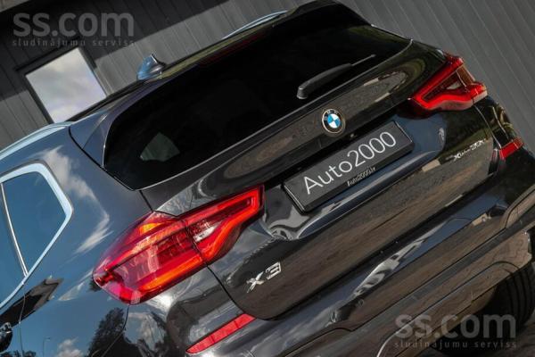 Grey BMW X3 2020 in Tukums, with an engine capacity of 2.00 L and mileage of 151 thousand km for 27990 €, photo 8 on AUTOMOTO.COM.LV