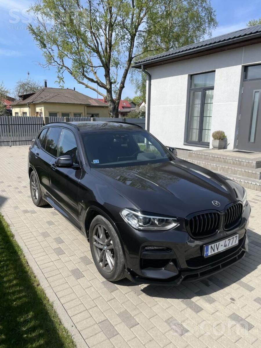 Pelēks BMW X3 2020 Liepāja, ar dzinēja tilpumu 3.00 L un nobraukumu 145 tūkst. km par 34300 €, foto 1 vietnē AUTOMOTO.COM.LV