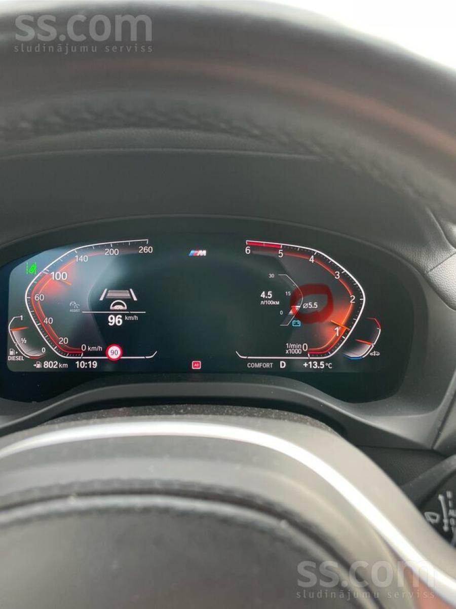 Pelēks BMW X3 2020 Liepāja, ar dzinēja tilpumu 3.00 L un nobraukumu 145 tūkst. km par 34300 €, foto 8 vietnē AUTOMOTO.COM.LV