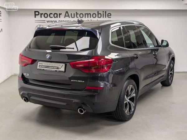 Grey BMW X3 2021 in Kaunas, with an engine capacity of 2.00 L and mileage of 84 thousand km for 32045 €, photo 4 on AUTOMOTO.COM.LV
