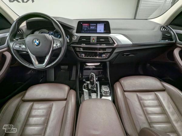 Grey BMW X3 2021 in Kaunas, with an engine capacity of 2.00 L and mileage of 84 thousand km for 32045 €, photo 7 on AUTOMOTO.COM.LV
