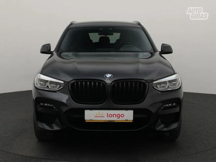 Grey BMW X3 2021 in Vilnius, with an engine capacity of 2.00 L and mileage of 169 thousand km for 27499 €, photo 4 on AUTOMOTO.COM.LV