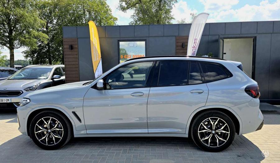 Pelēks BMW X3 2021 Tauragė, ar dzinēja tilpumu 3.00 L un nobraukumu 298 tūkst. km par 25700 €, foto 7 vietnē AUTOMOTO.COM.LV