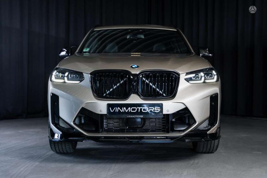 Grey BMW X3 2021 in Vilnius, with an engine capacity of 2.00 L and mileage of 41 thousand km for 32500 €, photo 3 on AUTOMOTO.COM.LV