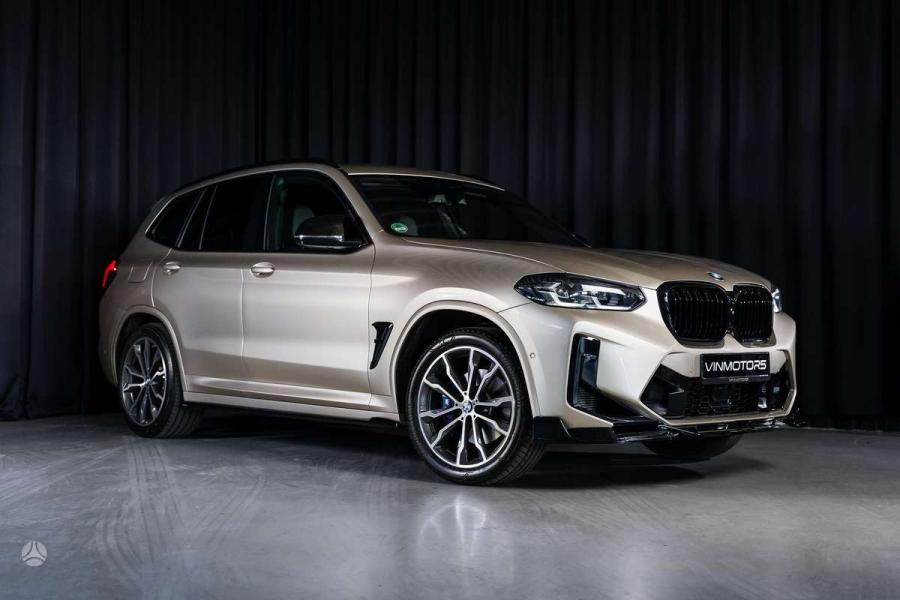 Grey BMW X3 2021 in Vilnius, with an engine capacity of 2.00 L and mileage of 41 thousand km for 32500 €, photo 4 on AUTOMOTO.COM.LV