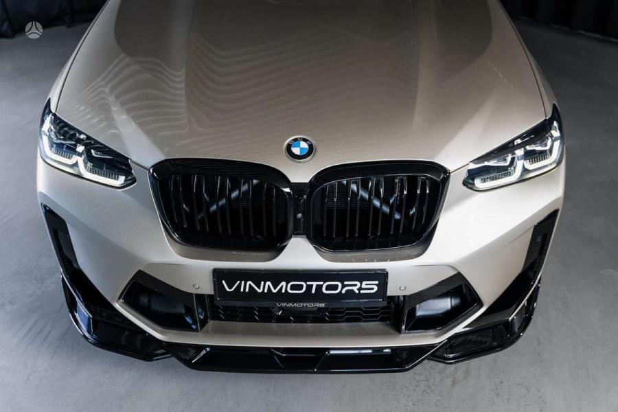 Grey BMW X3 2021 in Vilnius, with an engine capacity of 2.00 L and mileage of 41 thousand km for 32500 €, photo 15 on AUTOMOTO.COM.LV