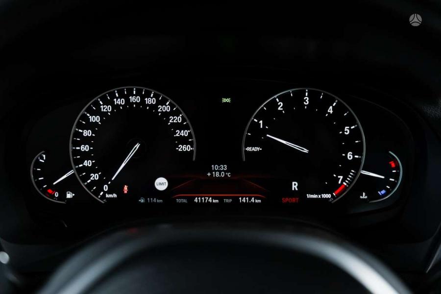 Grey BMW X3 2021 in Vilnius, with an engine capacity of 2.00 L and mileage of 41 thousand km for 32500 €, photo 23 on AUTOMOTO.COM.LV