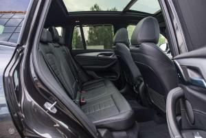 Grey BMW X3 2021 in Marijampole, with an engine capacity of 2.99 L and mileage of 117 thousand km for 31250 €, photo 39 on AUTOMOTO.COM.LV