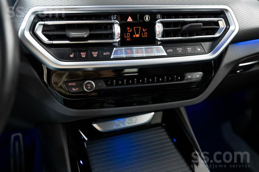 Pelēks BMW X3 2021 Rīga, ar dzinēja tilpumu 2.00 L un nobraukumu 141 tūkst. km par 36900 €, foto 29 vietnē AUTOMOTO.COM.LV