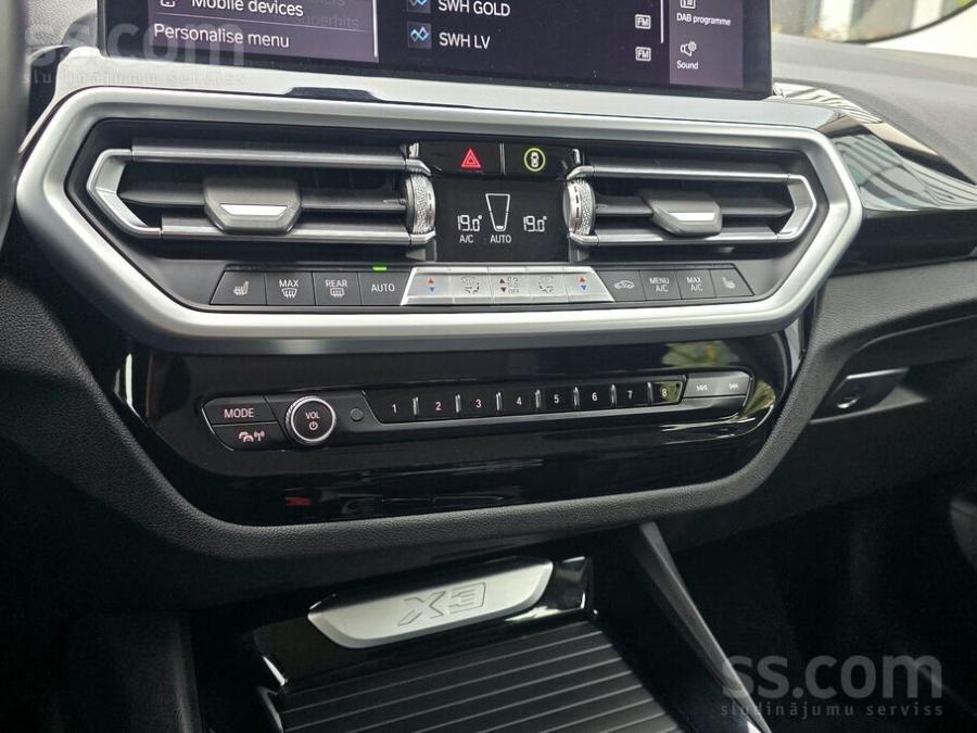 Серый БМВ Х3 2021 в Рига, объемом двигателя 2.00 л и пробегом 109 тыс. км за 31990 €, фото 23 на AUTOMOTO.COM.LV