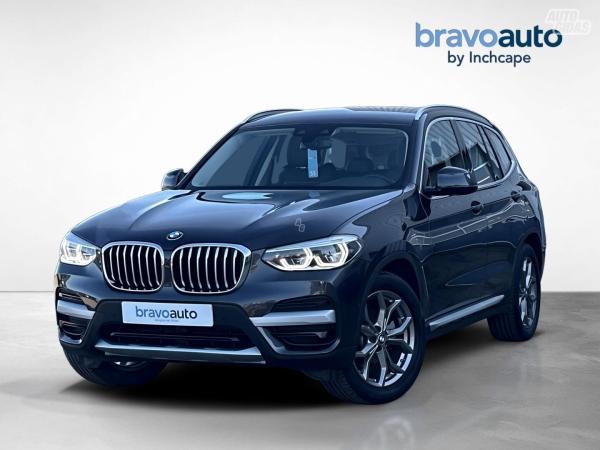 Grey BMW X3 2021 in Kaunas, with an engine capacity of 2.00 L and mileage of 38 thousand km for 29971 €, photo 1 on AUTOMOTO.COM.LV