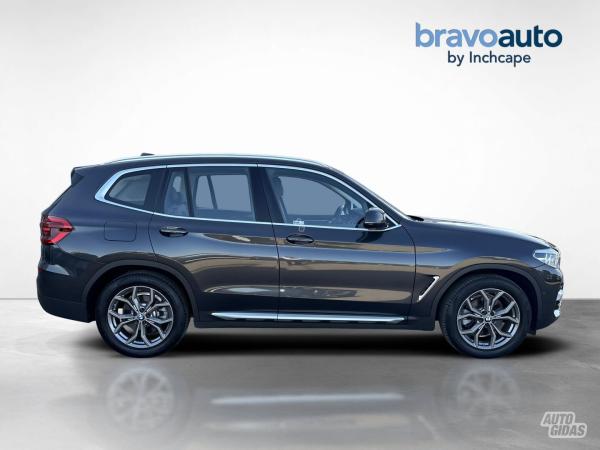 Grey BMW X3 2021 in Kaunas, with an engine capacity of 2.00 L and mileage of 38 thousand km for 29971 €, photo 7 on AUTOMOTO.COM.LV