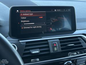 Pelēks BMW X3 2021 Kauņa, ar dzinēja tilpumu 2.00 L un nobraukumu 38 tūkst. km par 29971 €, foto 29 vietnē AUTOMOTO.COM.LV