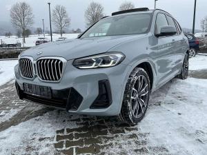 Grey BMW X3 2022 in Vilnius, with an engine capacity of 3.00 L and mileage of 130 thousand km for 42690 €, photo  on AUTOMOTO.COM.LV