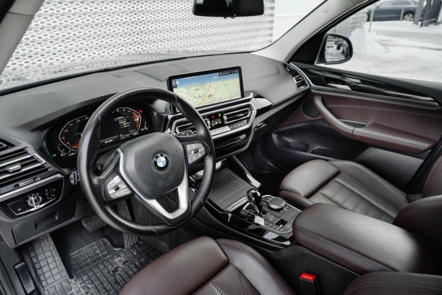 Pelēks BMW X3 2022 Mārupe, ar dzinēja tilpumu 2.00 L un nobraukumu 96 tūkst. km par 41490 €, foto 11 vietnē AUTOMOTO.COM.LV