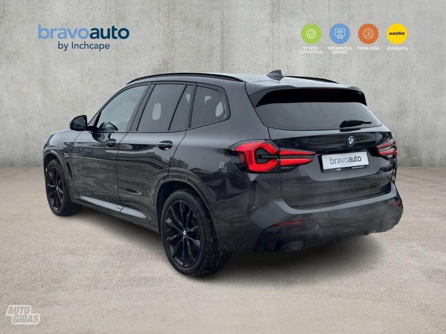 Grey BMW X3 2022 in Kaunas, with an engine capacity of 2.00 L and mileage of 100 thousand km for 42771 €, photo 3 on AUTOMOTO.COM.LV