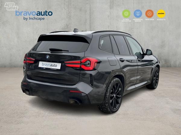 Pelēks BMW X3 2022 Kauņa, ar dzinēja tilpumu 2.00 L un nobraukumu 100 tūkst. km par 42771 €, foto 5 vietnē AUTOMOTO.COM.LV
