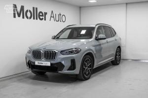 Grey BMW X3 2022 in Vilnius, with an engine capacity of 2.00 L and mileage of 57 thousand km for 41500 €, photo  on AUTOMOTO.COM.LV