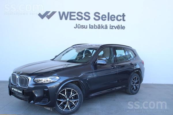 Pelēks BMW X3 2022 Rīga, ar dzinēja tilpumu 3.00 L un nobraukumu 136 tūkst. km par 30999 €, foto  vietnē AUTOMOTO.COM.LV