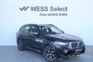 Grey BMW X3 2022 in Riga, with an engine capacity of 3.00 L and mileage of 136 thousand km for 30999 €, photo 3 on AUTOMOTO.COM.LV