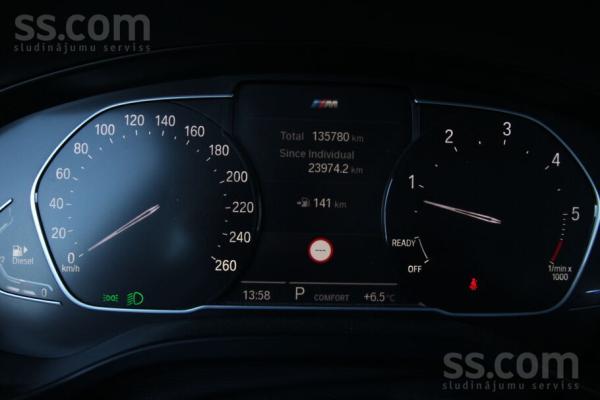Grey BMW X3 2022 in Riga, with an engine capacity of 3.00 L and mileage of 136 thousand km for 30999 €, photo 10 on AUTOMOTO.COM.LV
