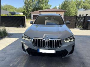 Grey BMW X3 2022 in Vilnius, with an engine capacity of 2.00 L and mileage of 63 thousand km for 37900 €, photo 3 on AUTOMOTO.COM.LV