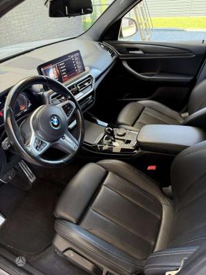 Grey BMW X3 2022 in Vilnius, with an engine capacity of 2.00 L and mileage of 63 thousand km for 37900 €, photo 10 on AUTOMOTO.COM.LV