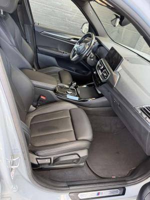 Grey BMW X3 2022 in Vilnius, with an engine capacity of 2.00 L and mileage of 63 thousand km for 37900 €, photo 11 on AUTOMOTO.COM.LV