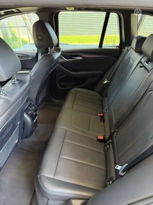 Grey BMW X3 2022 in Vilnius, with an engine capacity of 2.00 L and mileage of 63 thousand km for 37900 €, photo 12 on AUTOMOTO.COM.LV