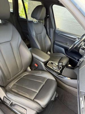 Grey BMW X3 2022 in Vilnius, with an engine capacity of 2.00 L and mileage of 63 thousand km for 37900 €, photo 14 on AUTOMOTO.COM.LV