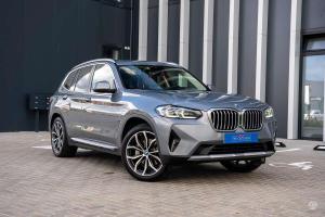 Grey BMW X3 2022 in Vilnius, with an engine capacity of 2.00 L and mileage of 135 thousand km for 33800 €, photo 12 on AUTOMOTO.COM.LV