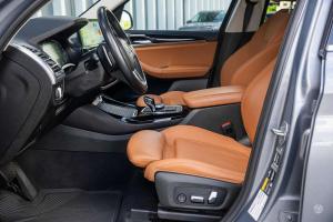 Grey BMW X3 2022 in Vilnius, with an engine capacity of 2.00 L and mileage of 135 thousand km for 33800 €, photo 14 on AUTOMOTO.COM.LV