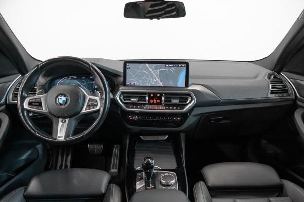 Grey BMW X3 2022 in Vilnius, with an engine capacity of 2.00 L and mileage of 64 thousand km for 38900 €, photo 8 on AUTOMOTO.COM.LV