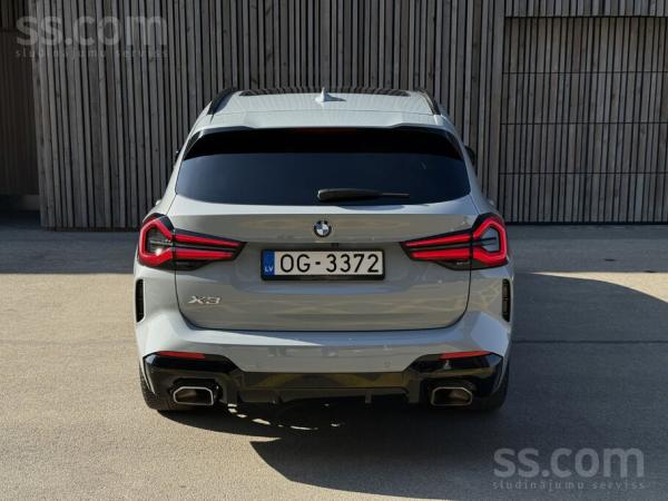 Grey BMW X3 2022 in Riga, with an engine capacity of 2.00 L and mileage of 75 thousand km for 37500 €, photo 2 on AUTOMOTO.COM.LV