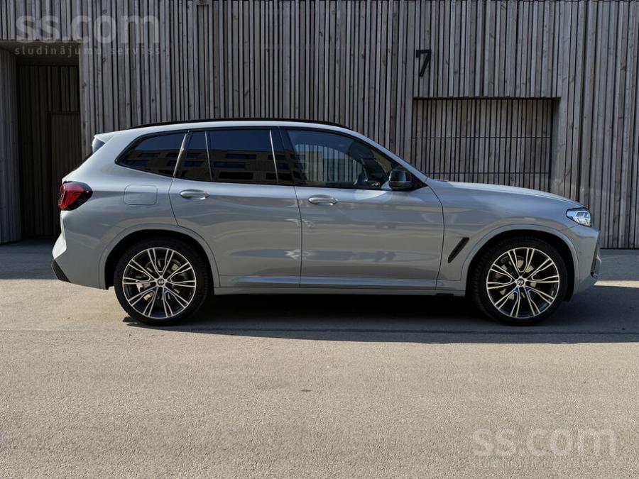 Grey BMW X3 2022 in Riga, with an engine capacity of 2.00 L and mileage of 75 thousand km for 37500 €, photo 4 on AUTOMOTO.COM.LV