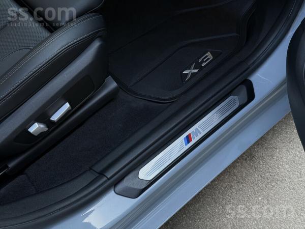 Grey BMW X3 2022 in Riga, with an engine capacity of 2.00 L and mileage of 75 thousand km for 37500 €, photo 9 on AUTOMOTO.COM.LV
