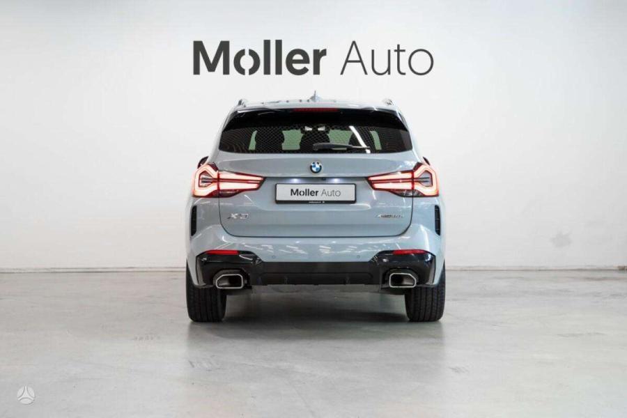 Pelēks BMW X3 2022 Viļņa, ar dzinēja tilpumu 2.00 L un nobraukumu 64 tūkst. km par 38900 €, foto 7 vietnē AUTOMOTO.COM.LV