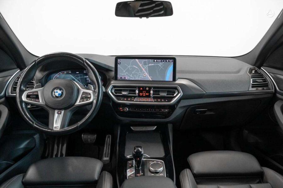 Pelēks BMW X3 2022 Viļņa, ar dzinēja tilpumu 2.00 L un nobraukumu 64 tūkst. km par 38900 €, foto 9 vietnē AUTOMOTO.COM.LV