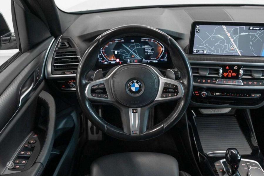 Pelēks BMW X3 2022 Viļņa, ar dzinēja tilpumu 2.00 L un nobraukumu 64 tūkst. km par 38900 €, foto 10 vietnē AUTOMOTO.COM.LV